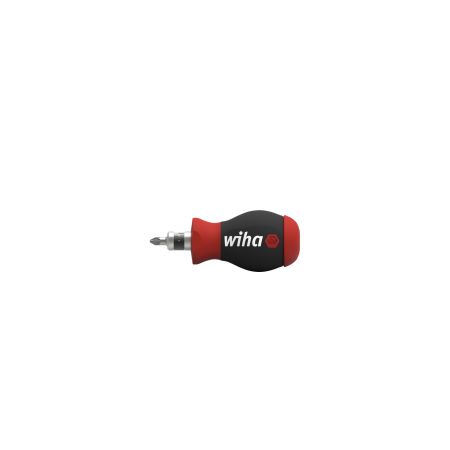 Wiha Screwdriver with bit magazine Stubby Mixed with 7 double bits ...