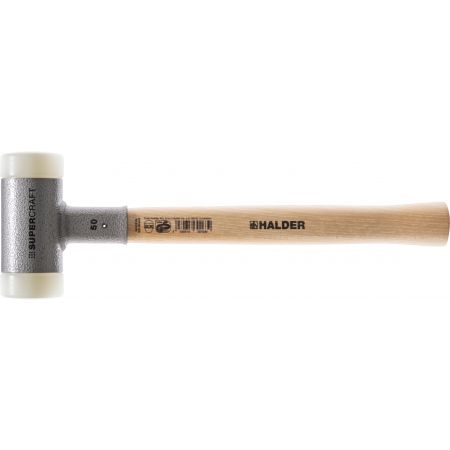 SUPERCRAFT soft-face mallet. non-rebound. with hickory handle. Ø 30 ...