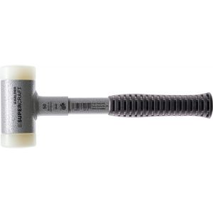 SUPERCRAFT soft-face mallet. non-rebound. with break-proof steel tube ...